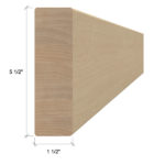 DRAIL2581 5/8″ x 2 5/8″D Railing – QSR Canada