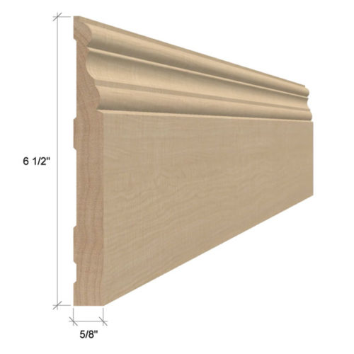 B-41/2″ x 5 1/2″ Chamfered Baseboard – QSR Canada